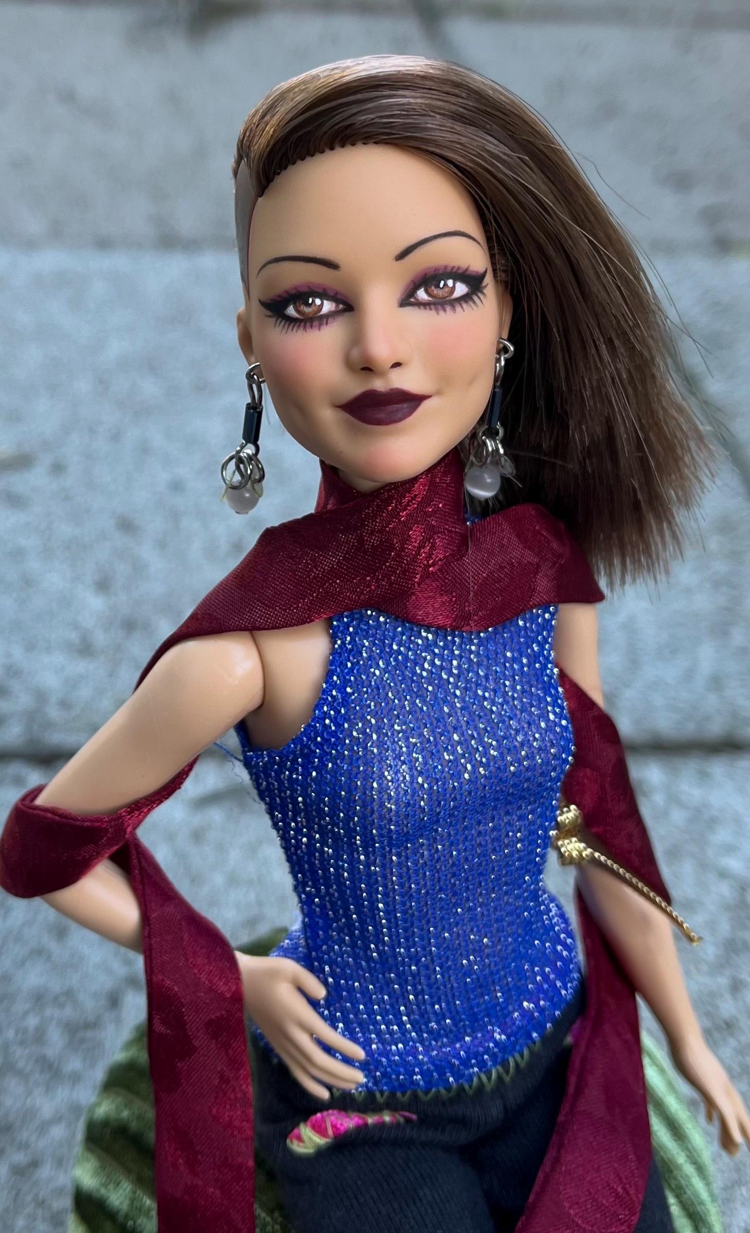 Barbie Repaint Doll OOAK Custom Repainted Collectible by Marylou - Etsy