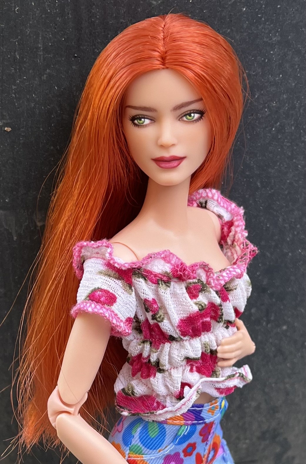 Barbie Repaint Doll OOAK Custom Repainted Collectible by Marylou - Etsy