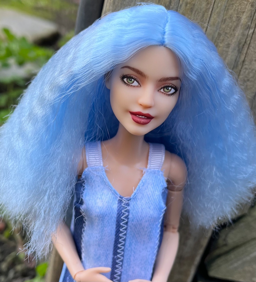 Barbie Repaint Doll OOAK Custom Repainted Collectible by Marylou - Etsy