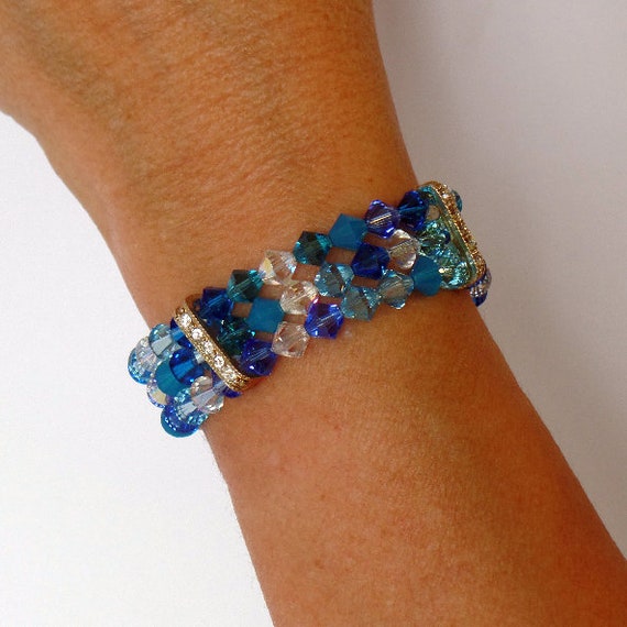 Sale > blue ice bracelet > in stock