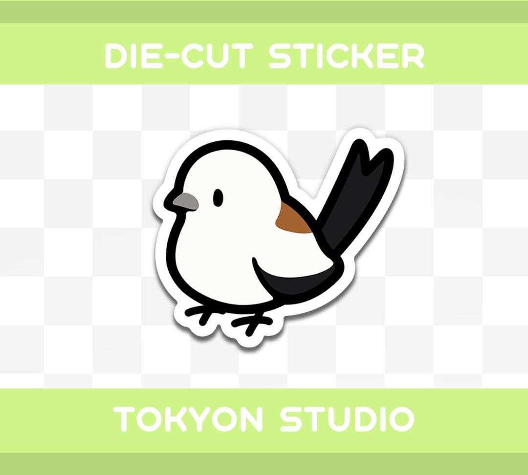 Shima Enaga Die-cut Vinyl Sticker - Etsy