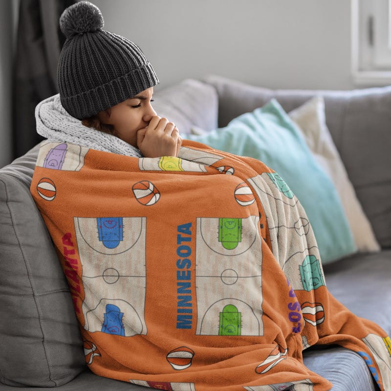 Wnba Blanket - Etsy
