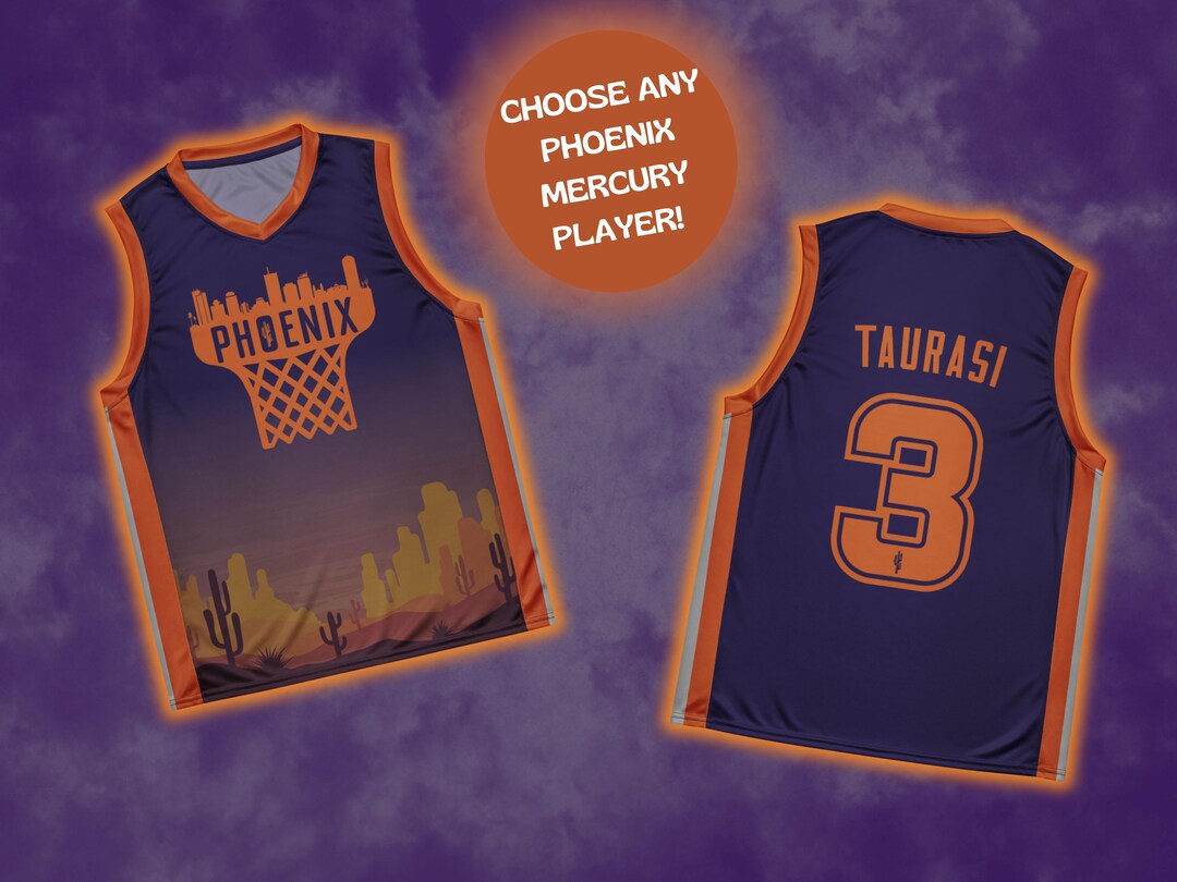 Phoenix Mercury WNBA Jersey / Mercury Jersey / WNBA Shirt / Diana ...