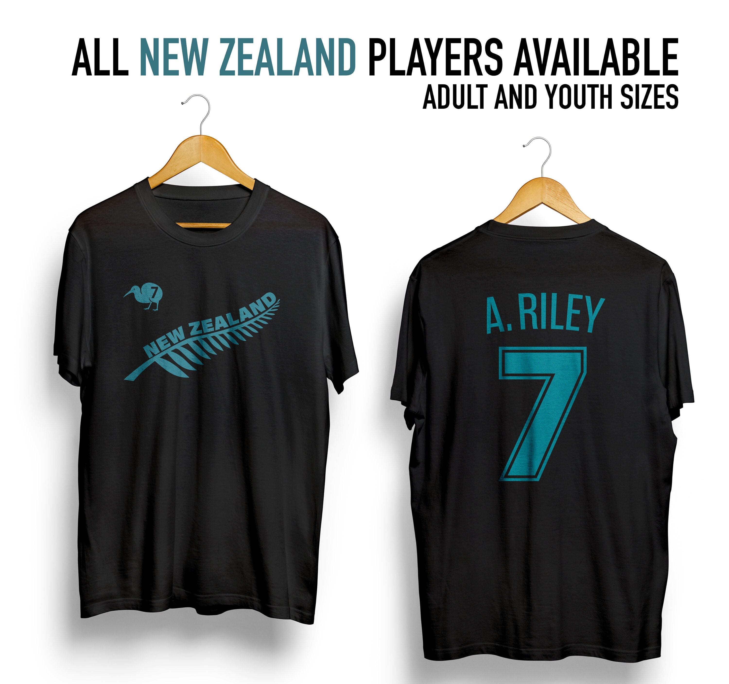 Ali Riley Shirt / New Zealand Soccer / World Cup / NWSL / New Zealand ...