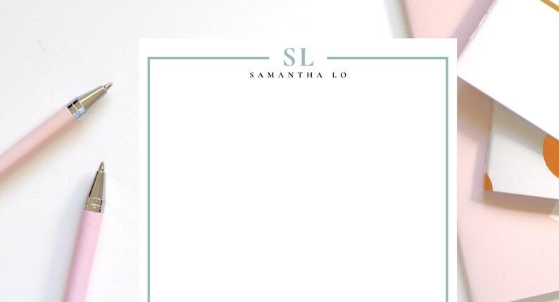 Personalised Stationery Letter Writing Paper Set - Etsy