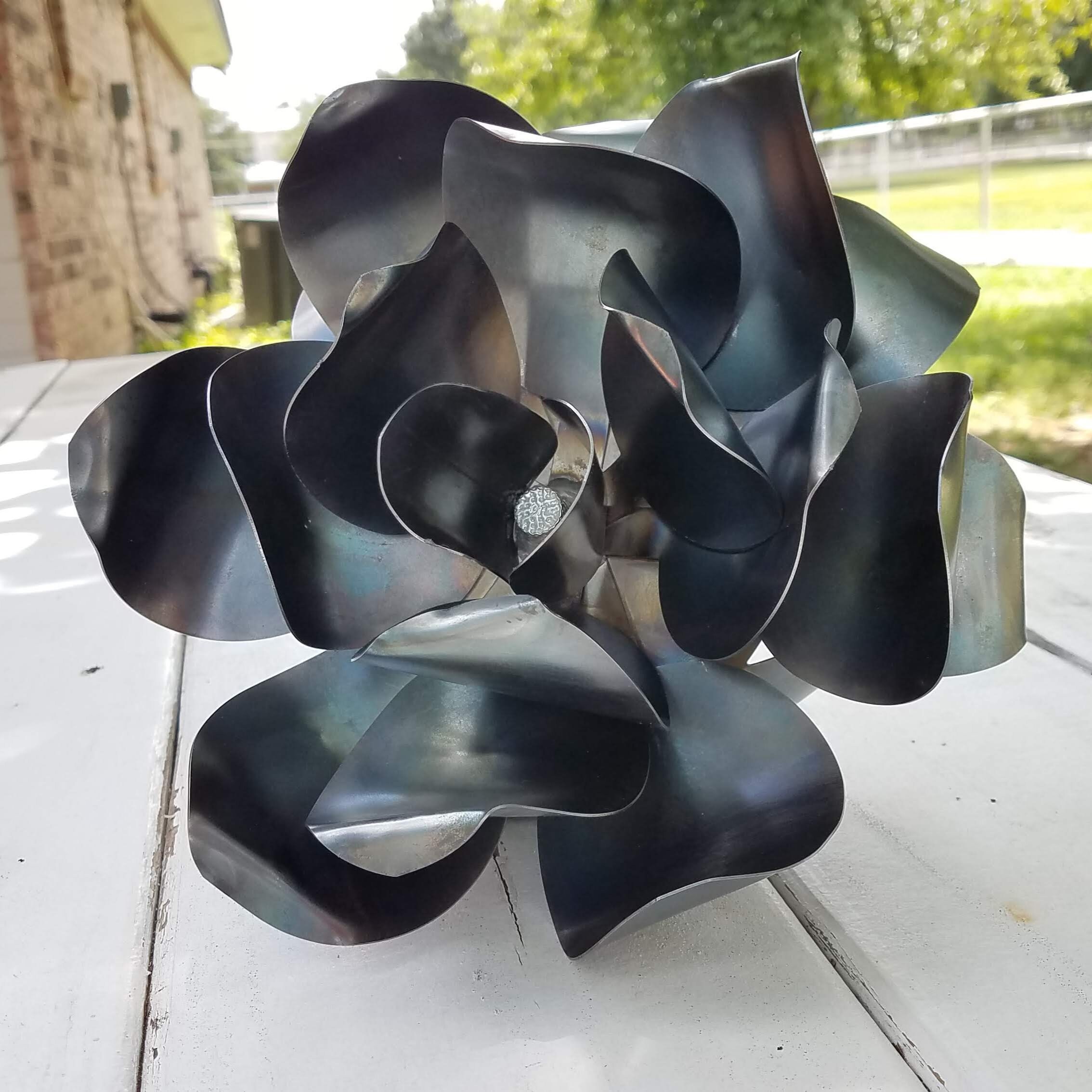 10 Steel Magnolia Bare Metal Flower Magnolia Flower | Etsy