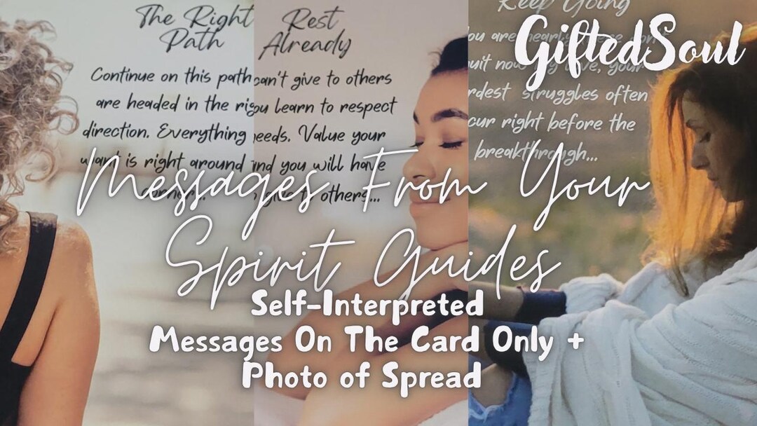 5 Messages From Your Spirit Guides , Self-interpreted, Messages From ...