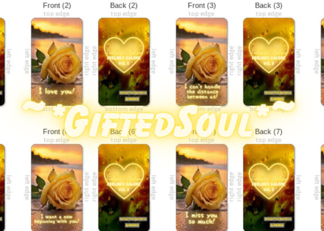 Feelings Galore - Love Oracle, Twinflame Decks, Messages From Your ...