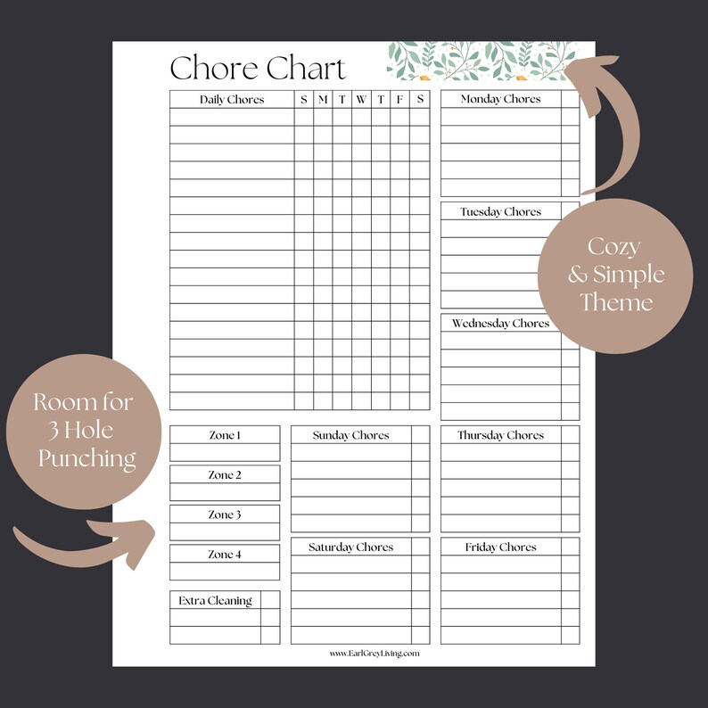 Chore Chart Printable Bundle - Etsy