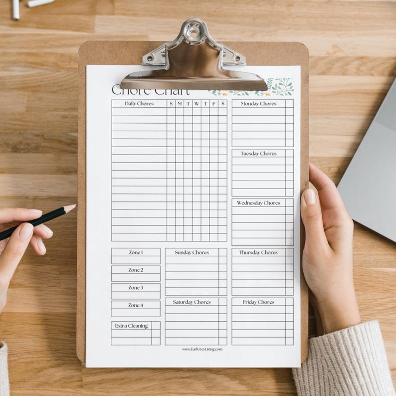 Chore Chart Printable Bundle - Etsy