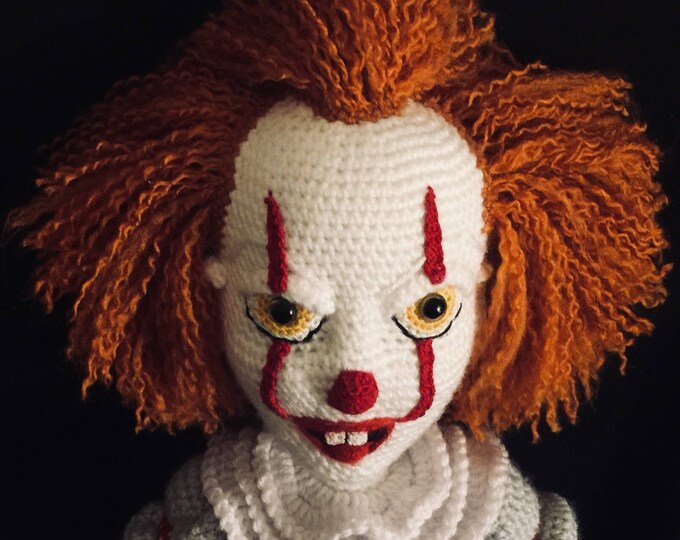 Bad Clown Crochet Pattern - Etsy
