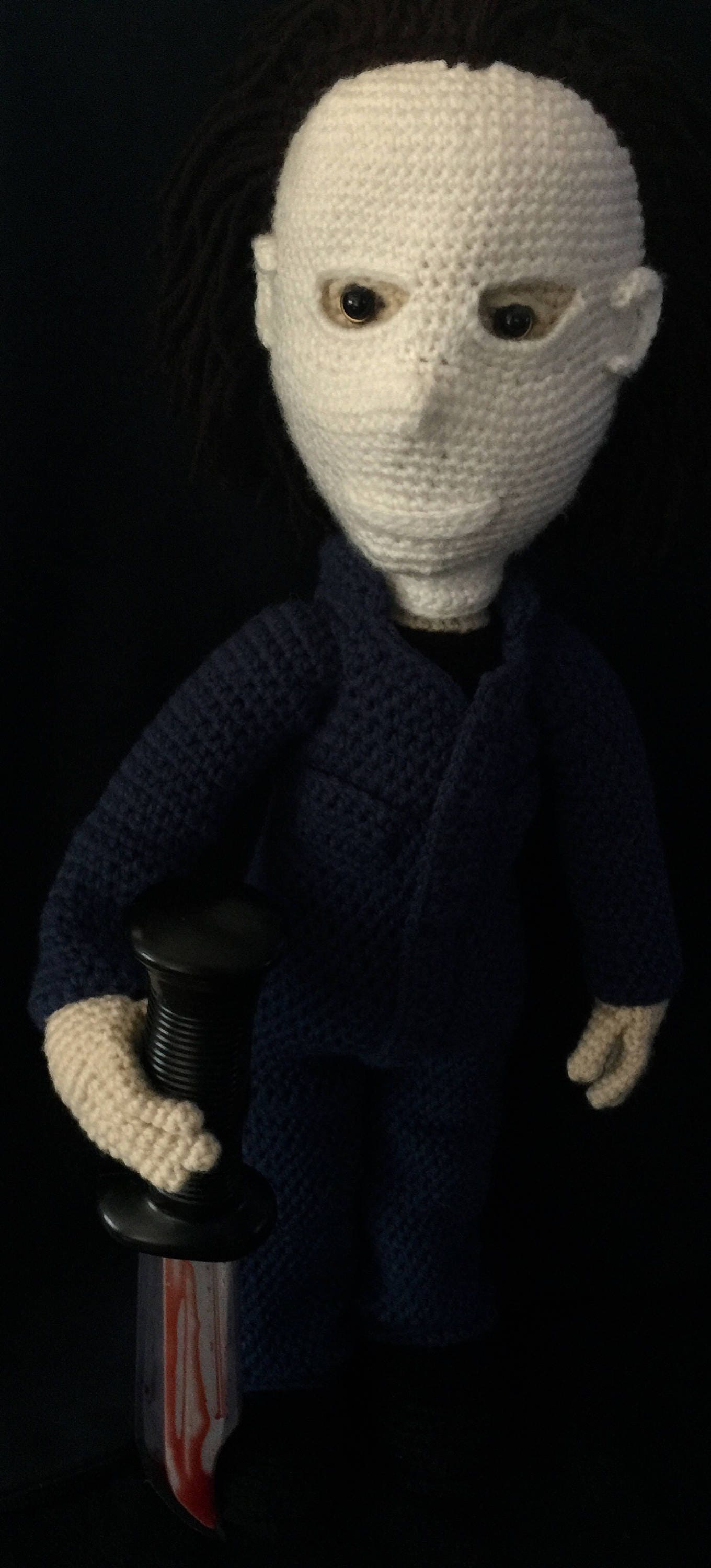 Creepy Masked Man Crochet Pattern | Etsy