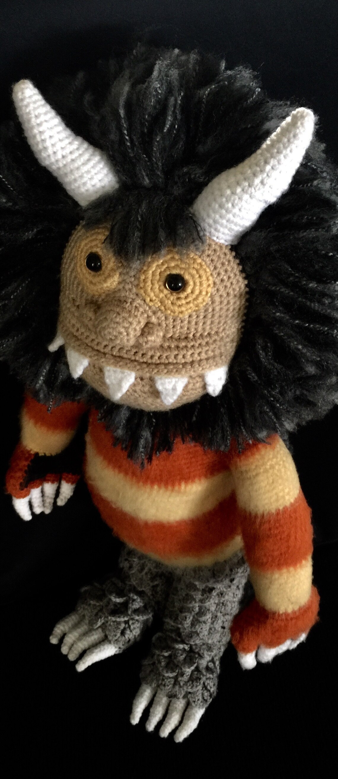 Monster Crochet Pattern - Etsy
