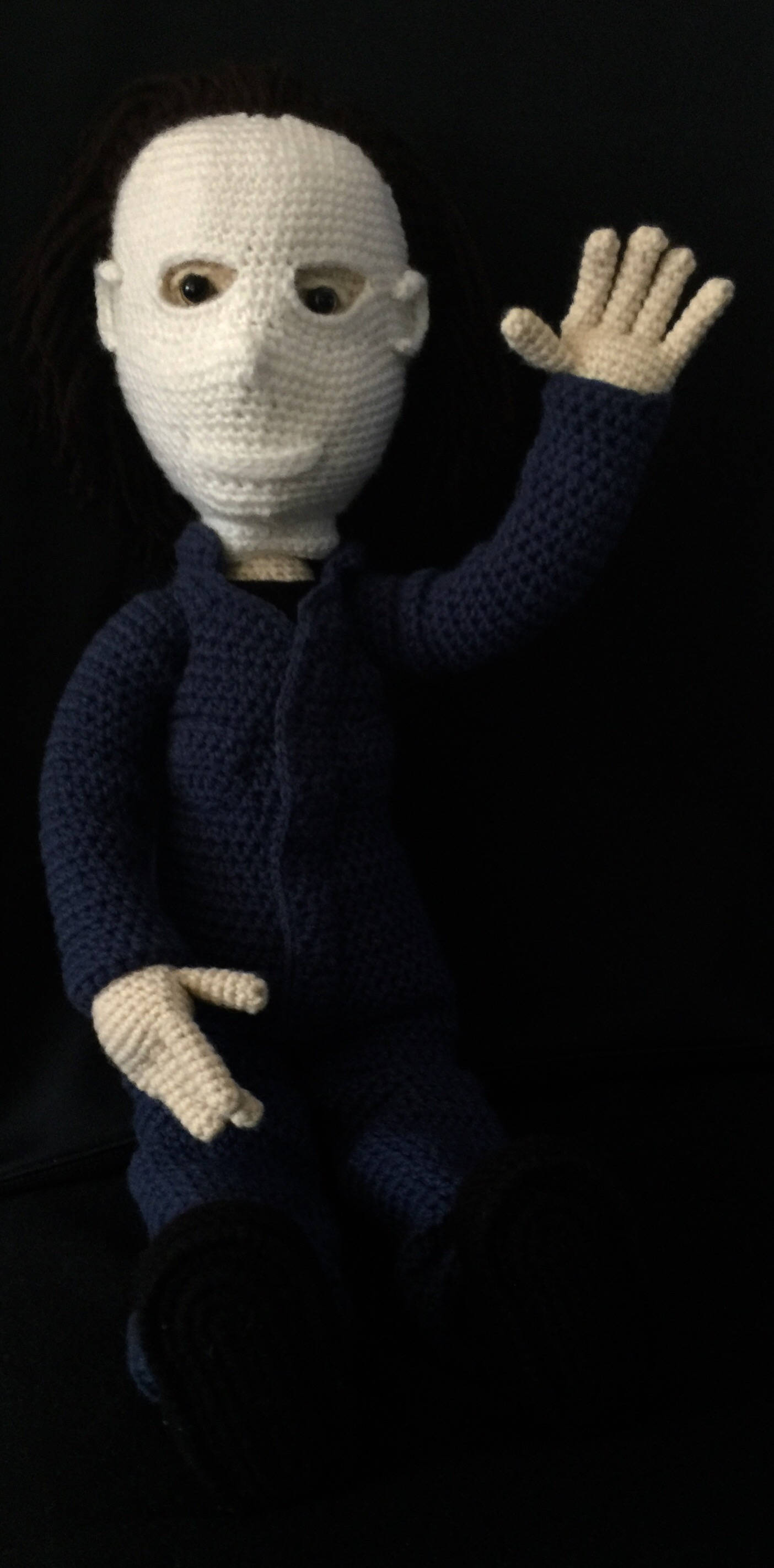 Creepy Masked Man Crochet Pattern - Etsy