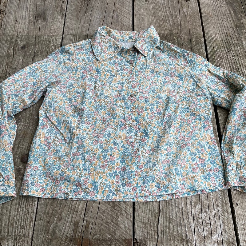 1950s Blouse - Etsy