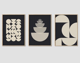 3 Piece Wall Art Framed - Etsy