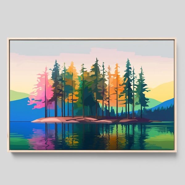 Large Tree Art - Etsy