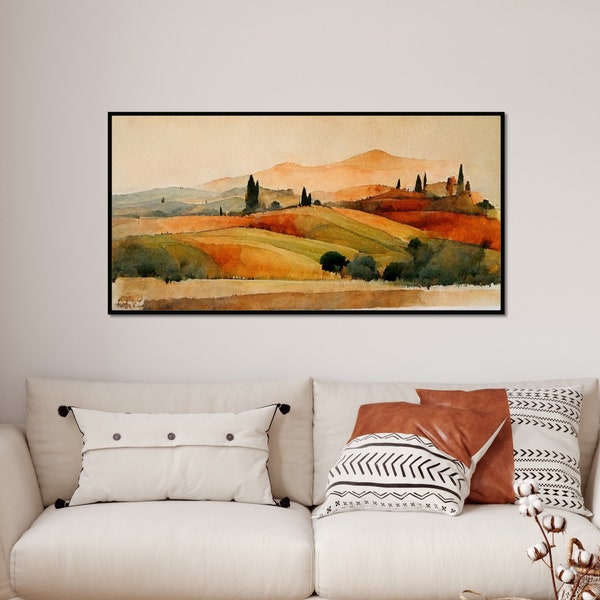 Tuscany Canvas Wall Art - Etsy