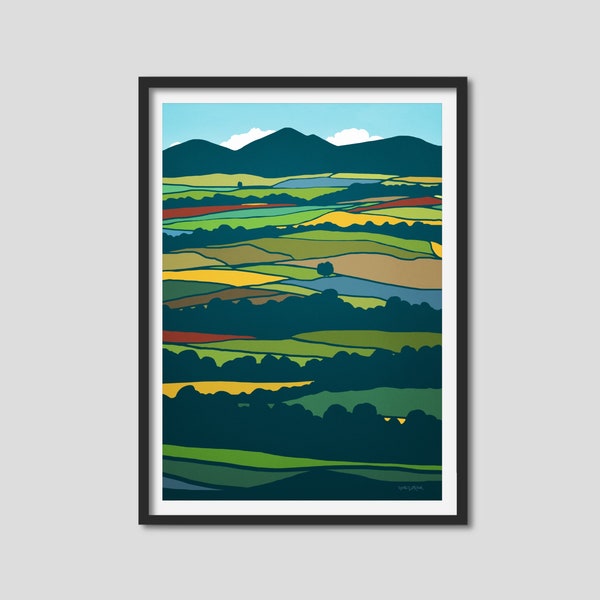 Midwest Art Print - Etsy