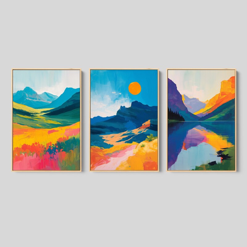 3 Piece Wall Art Canvas - Etsy