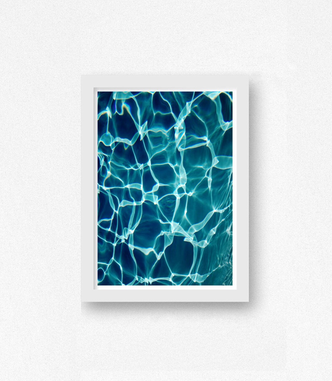 Palm Springs Swimming Pool Print Abstract Art Print Mid - Etsy