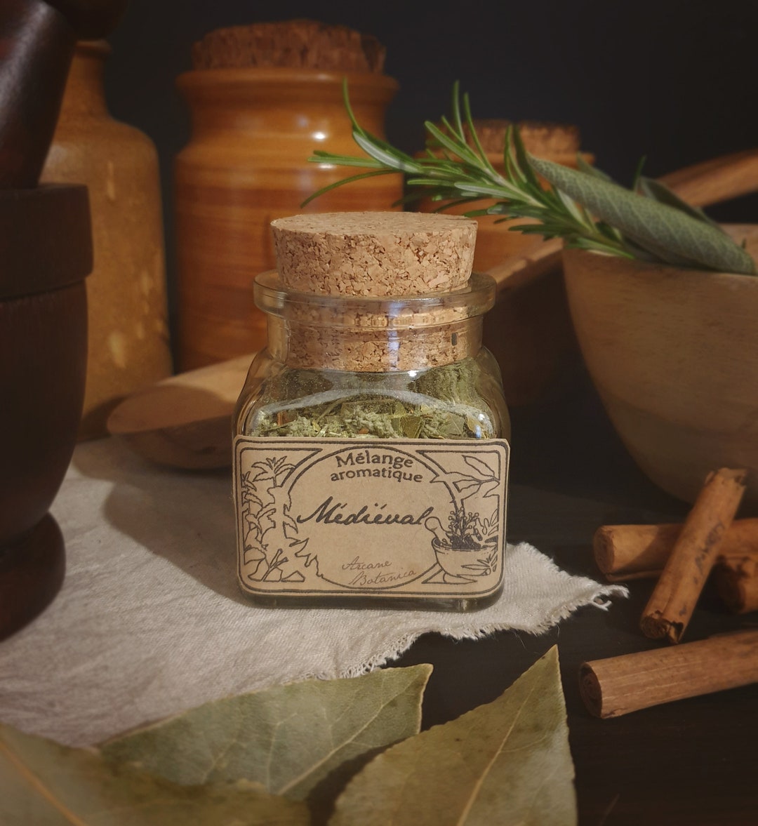 Medieval Aromatic Blend Aromatic Herbs for Seasoning 30g Bottle - Etsy