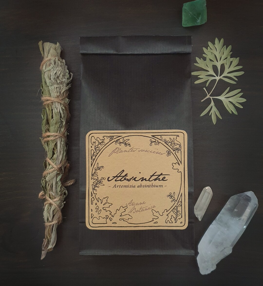 Witch Plant Absinthe 25g Kraft Bag - Etsy
