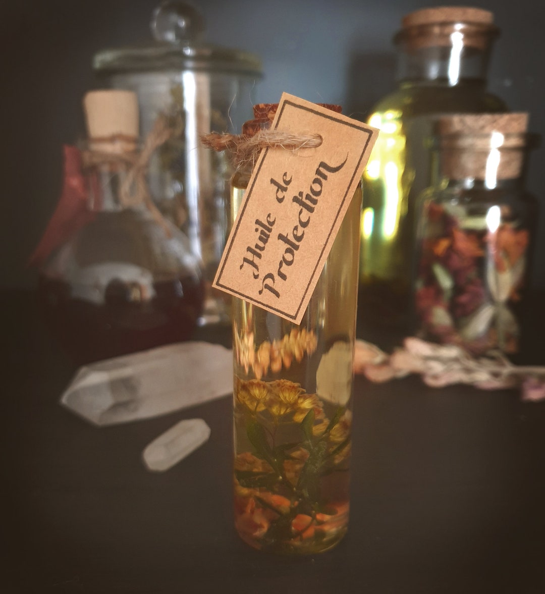 PROTECTION Witch Oil, Anointing Oil for Rituals and Spells - Etsy