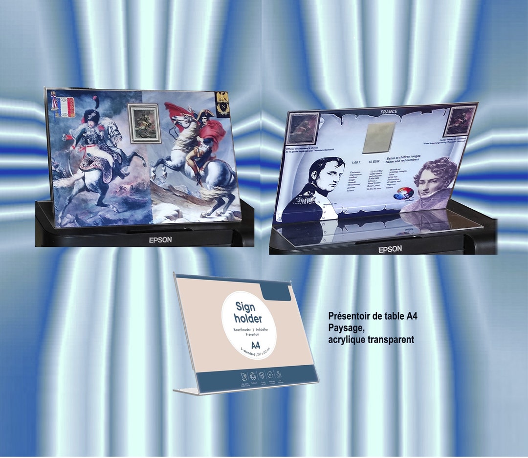 Imperial Guard of Napoleon and Géricault, a Double-sided A4 Print, Wall ...