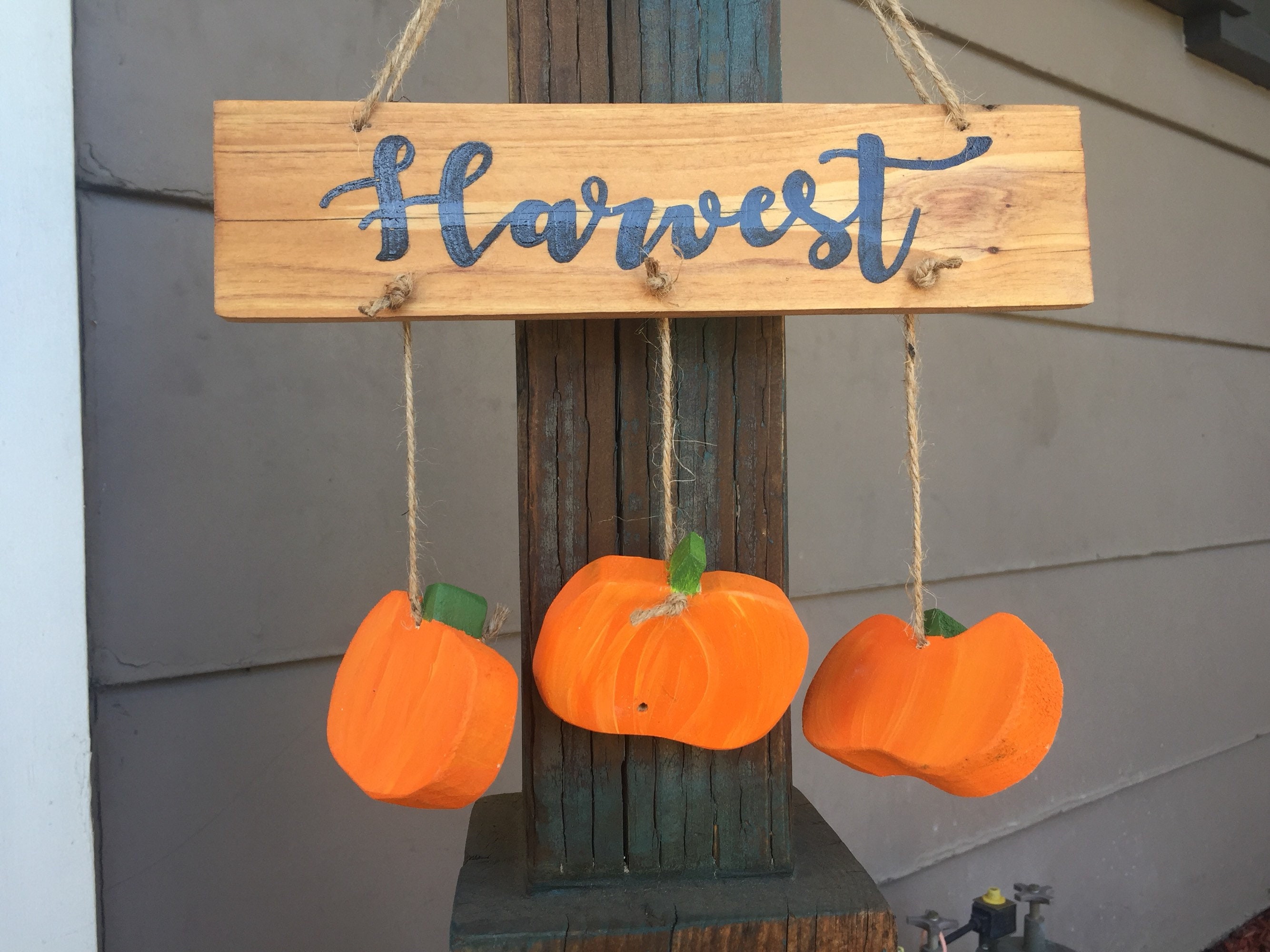 Harvest and Grateful Fall Door Hangers - Etsy