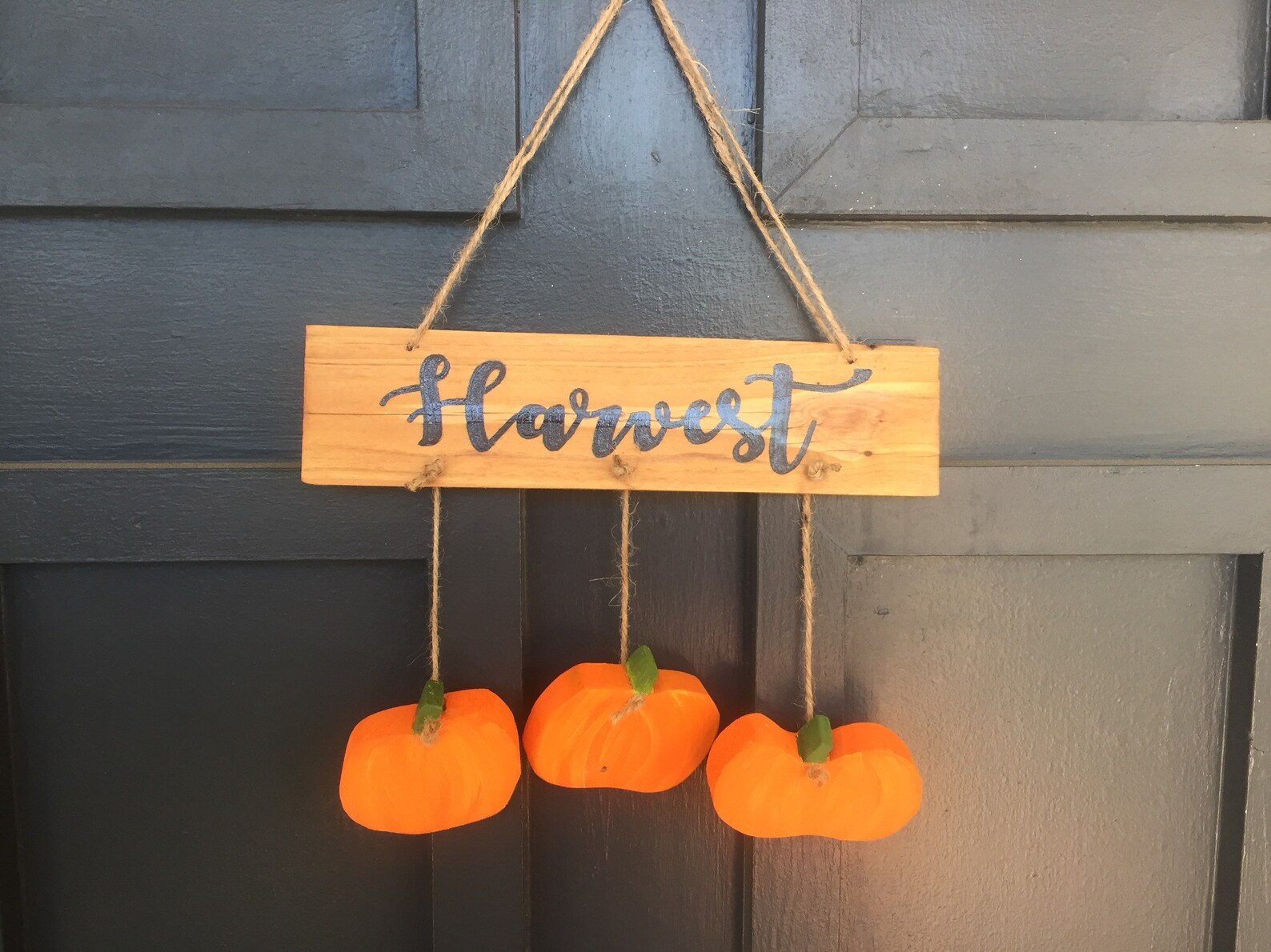 Harvest and Grateful Fall Door Hangers - Etsy