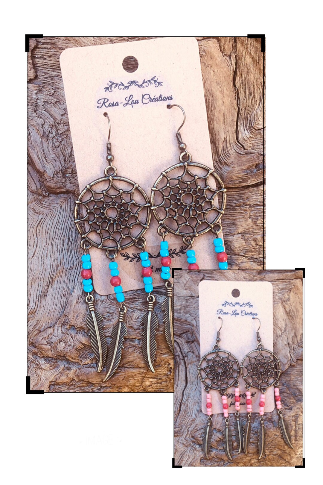 Dream Catchers - INDIAN SPIRIT - Turquoise Color - Etsy