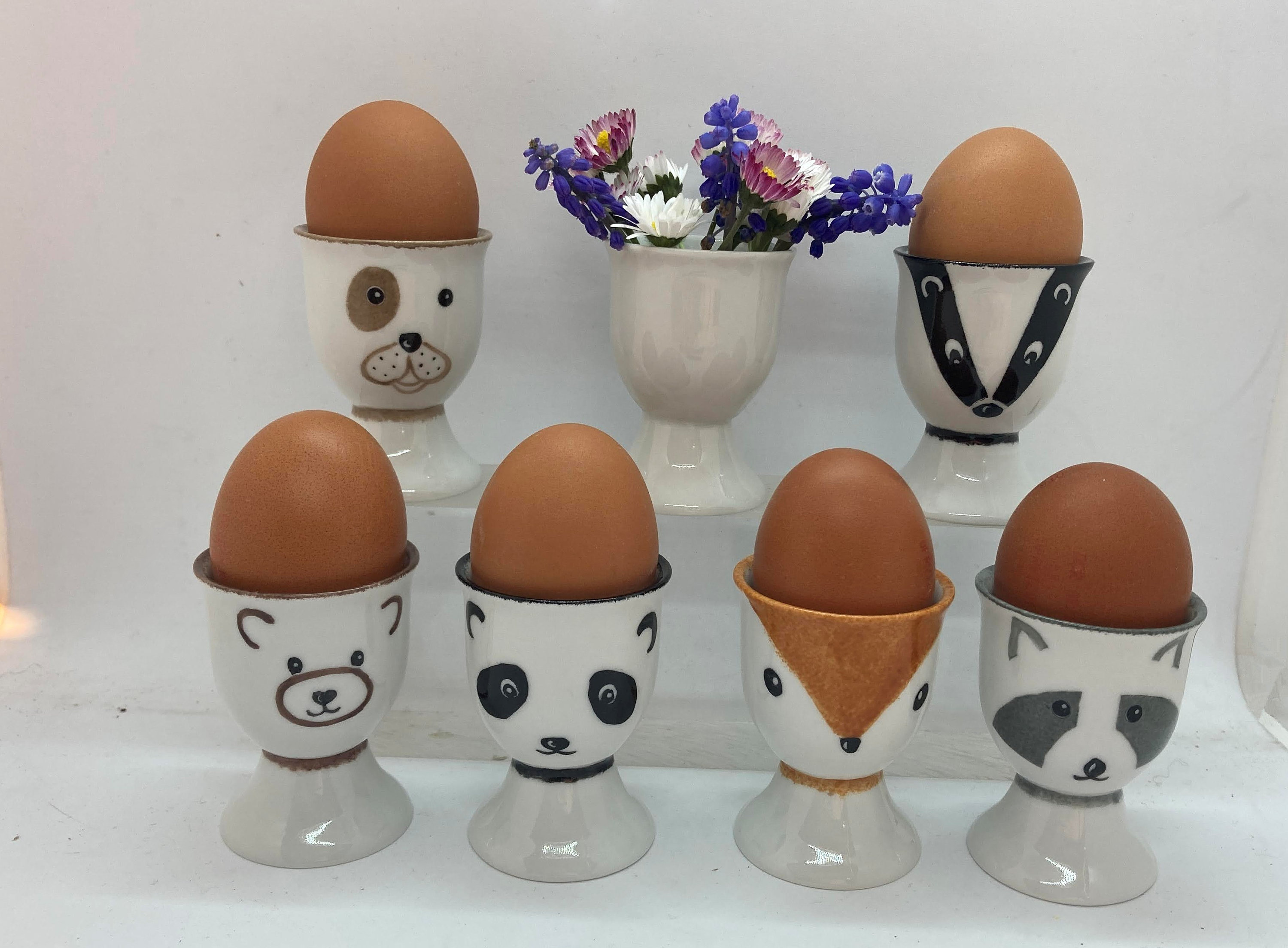 Coquetier à personnaliser, petits animaux de la foret au choix, tout ...