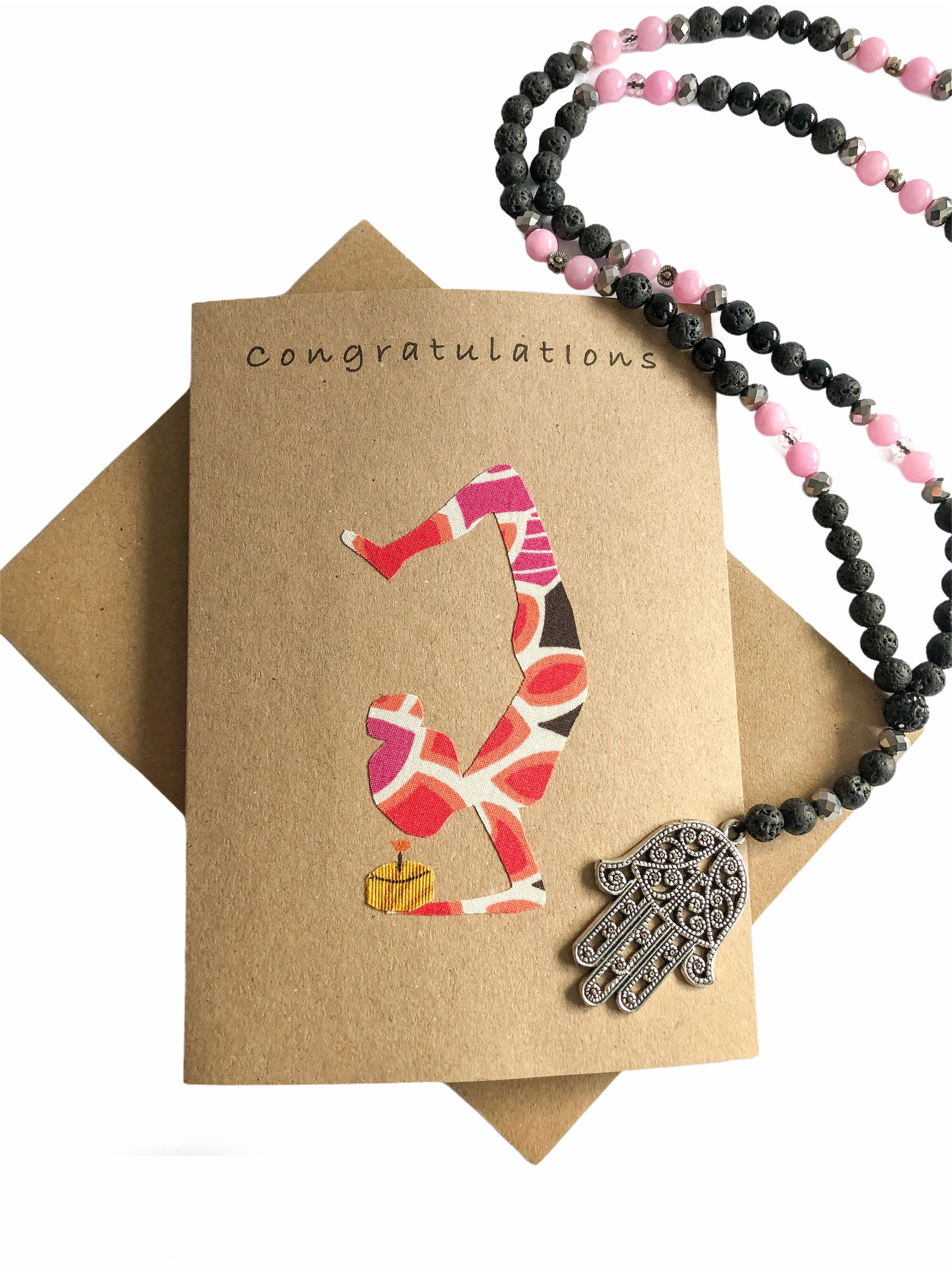 Yoga Congratulations Card Yoga Achievement Card Yoga Teacher Etsy