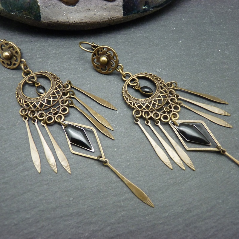 Gypsy Earrings - Etsy