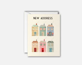 New address card | Etsy