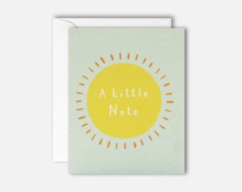 Just a little note | Etsy