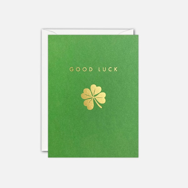 Good Luck Card - Etsy