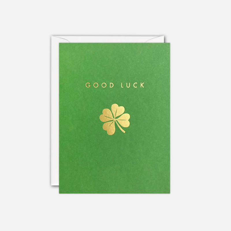 Good Luck Card - Etsy