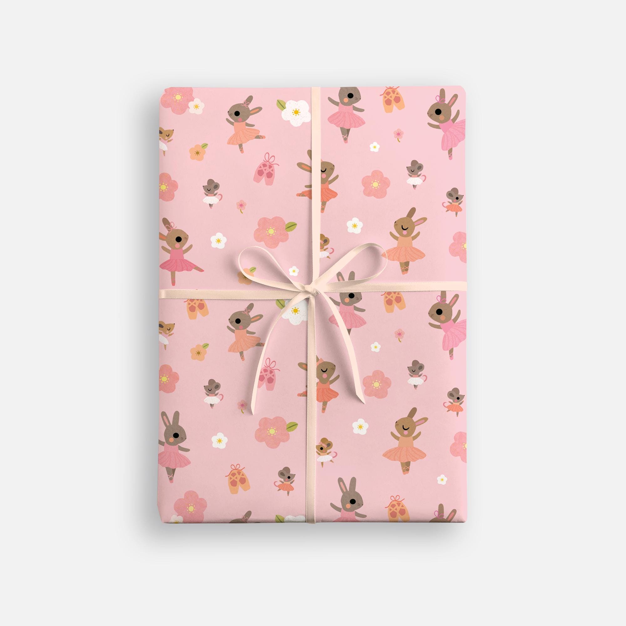 Ballet Bunnies Wrapping Paper by James Ellis - Etsy