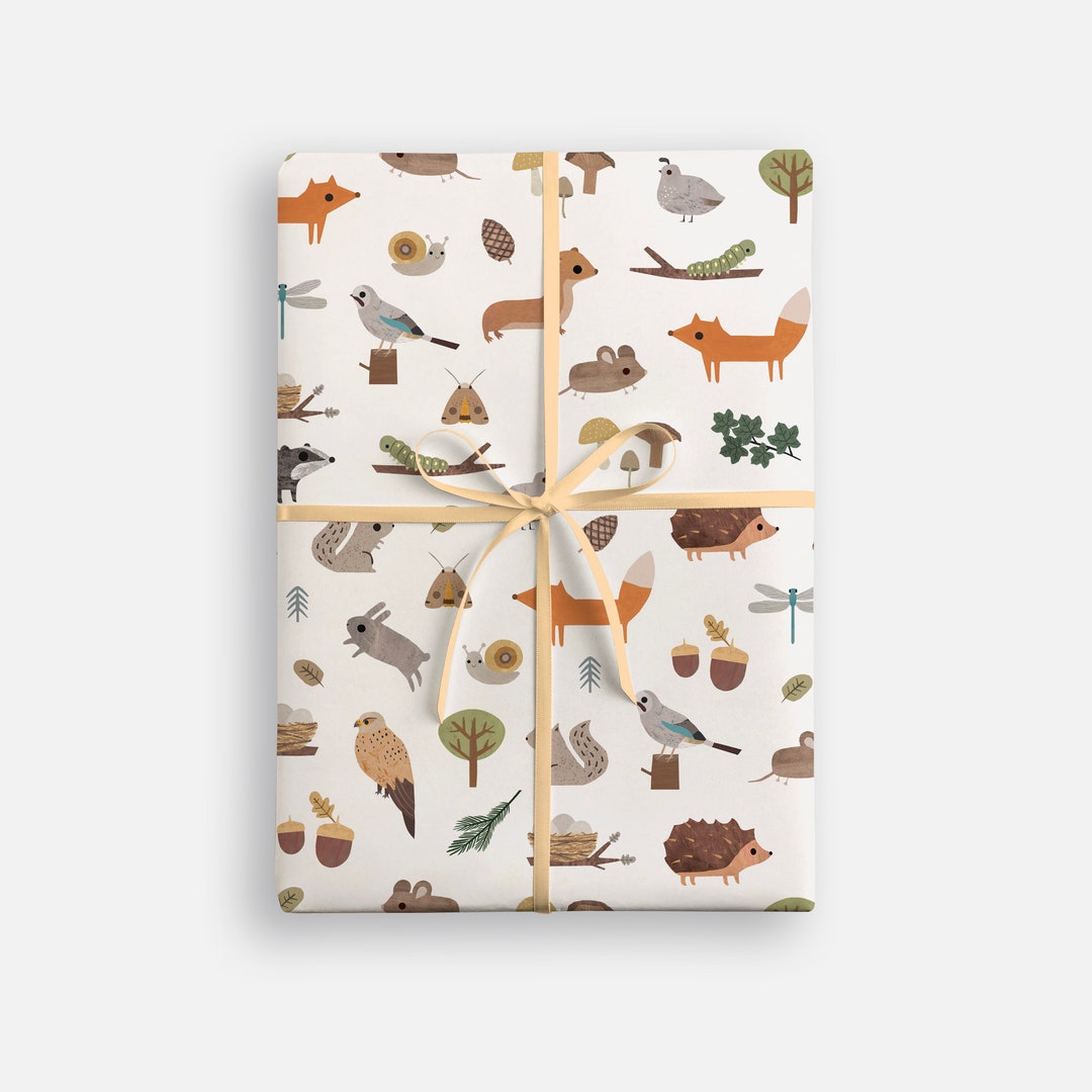 Woodland Wrapping Paper by James Ellis - Etsy
