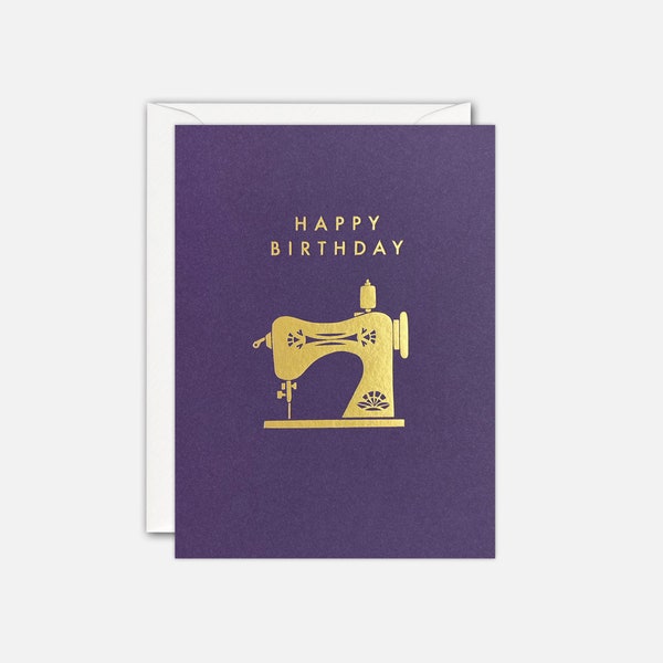 Sewing Machine Card - Etsy