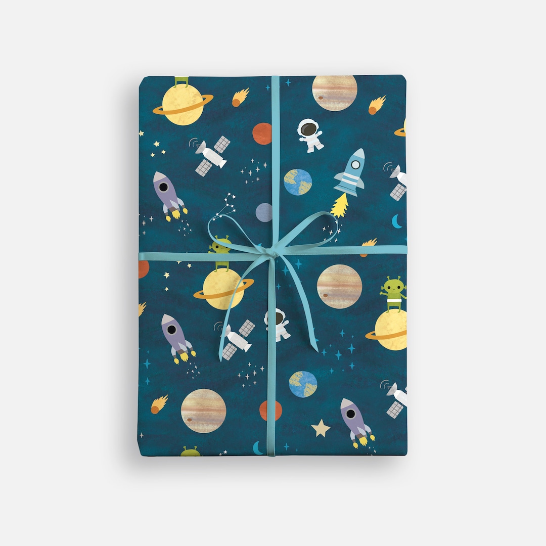 Outer Space Wrapping Paper by James Ellis - Etsy