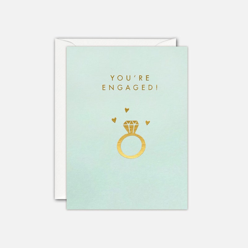 Engagement Card - Etsy