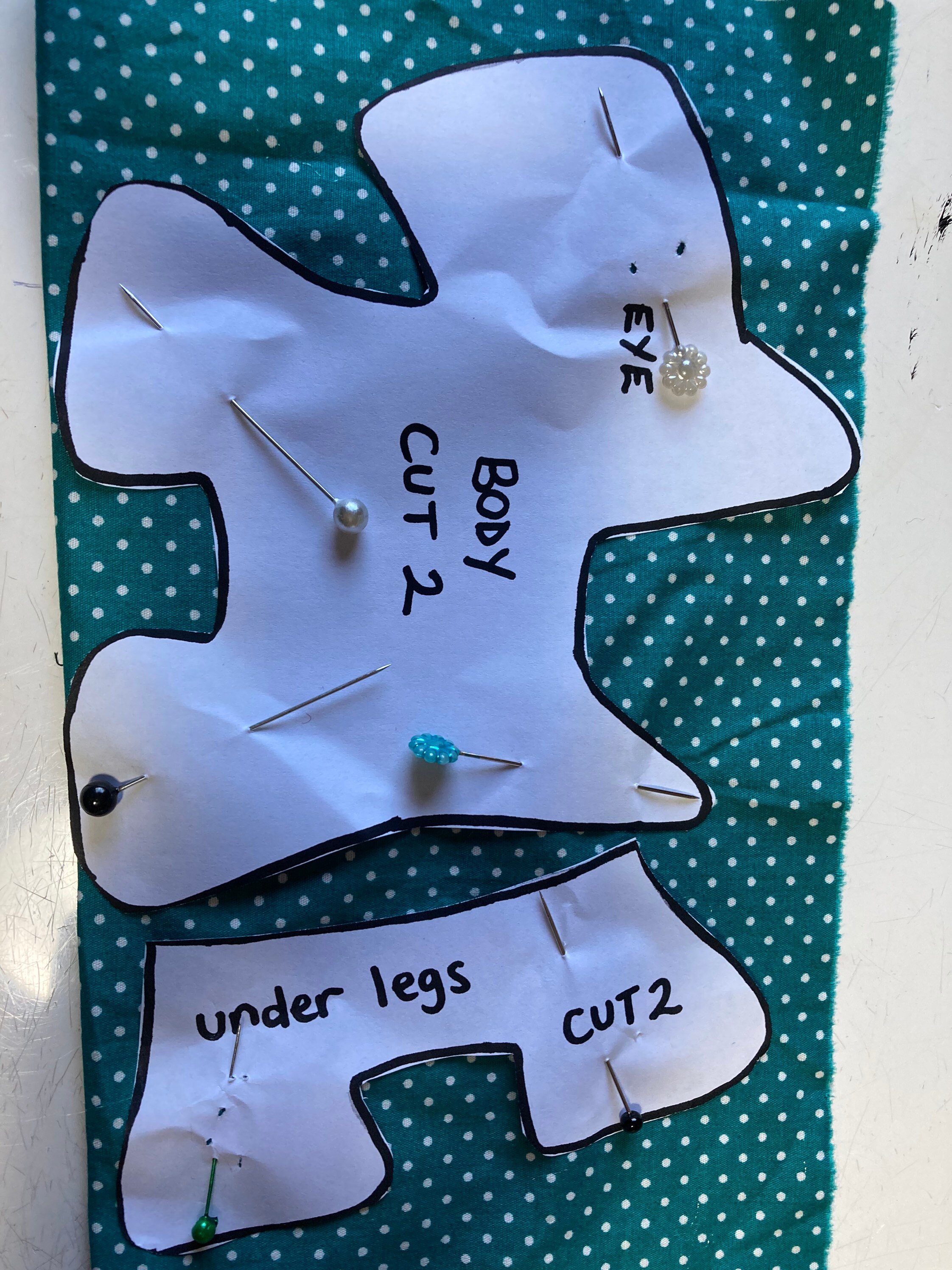 PDF Sewing Pattern for a Scottie Dog Pin Cushion Full | Etsy