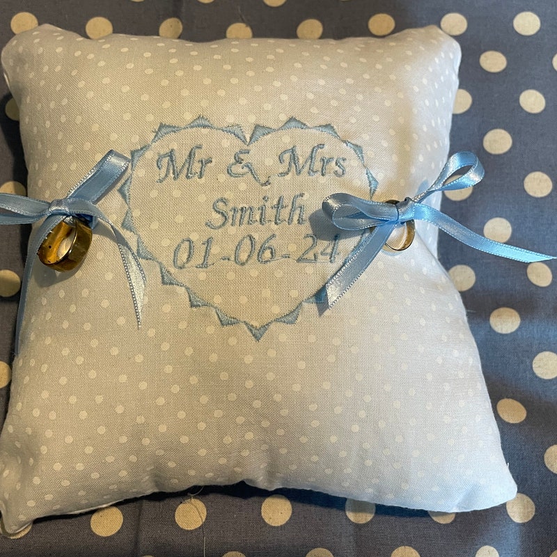 Wedding Ring Cushion - Etsy
