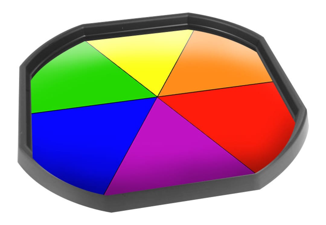 Tuff Tray EDUCATIONAL Mat Inserts 86x86cm Educational Play, Primary ...