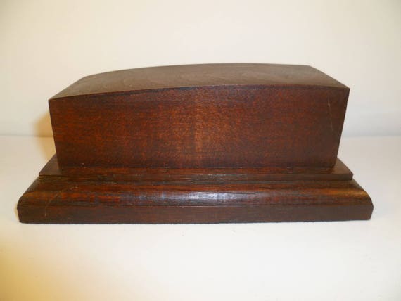 Socle en bois réctangulaire érable et chêne srerta3 | Etsy