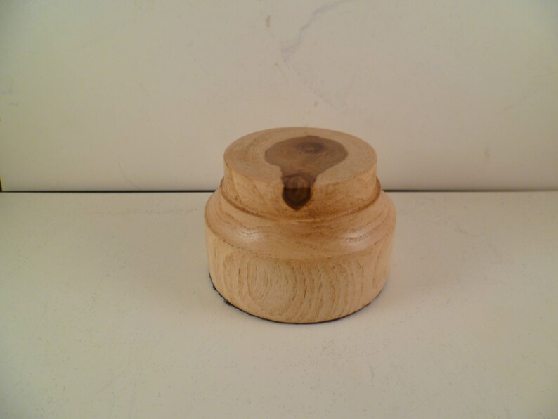 Socle en bois pour figurines rond tourné avec du bois de - Etsy France