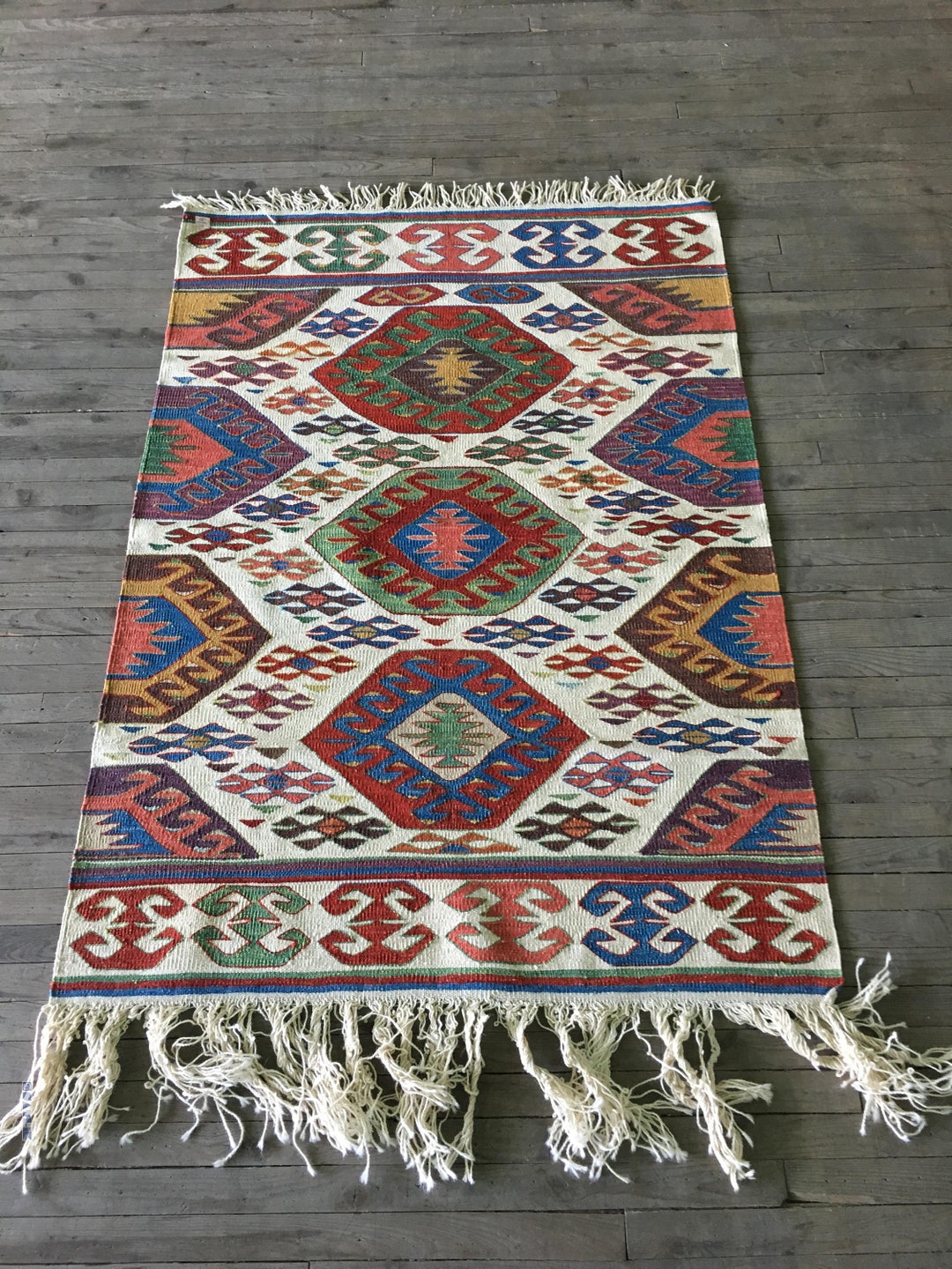 Small Kilim Rug/vintage Kilim Rug/turkish Kilim Rug/traditional Rug ...